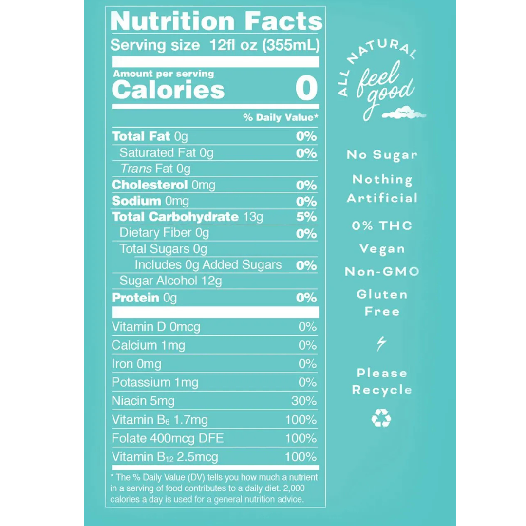 Electric Cloud | Blue Raspberry - Electric Cloud CBD & Adaptogen Bever ...